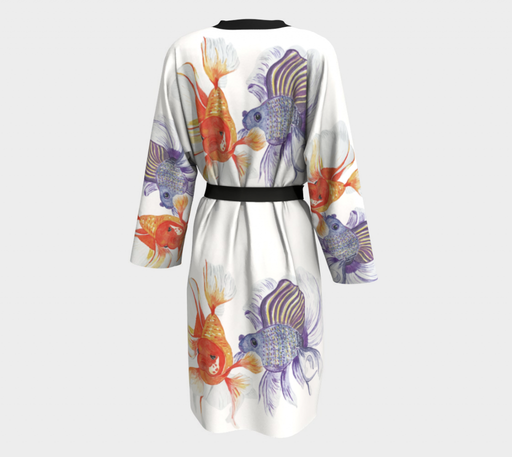 Robe de chambre Poisson Betta – Art & Design